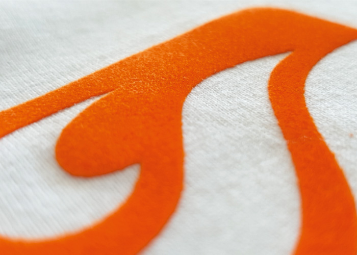 Flockdruck/Flexdruck